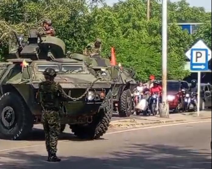 Presencia militar en La Parada – Diario La Nación