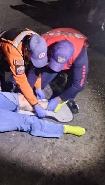 Una mujer lesionada por derrape de moto – Diario La Nación
